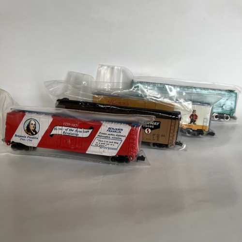 Bachmann HO Scale Model Train Car - Lot of 4 - Safeway Hamm’s NYC Ben ...