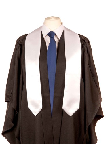 University Graduation Stole (sash) in Satin- Academic Gown Accessory ...