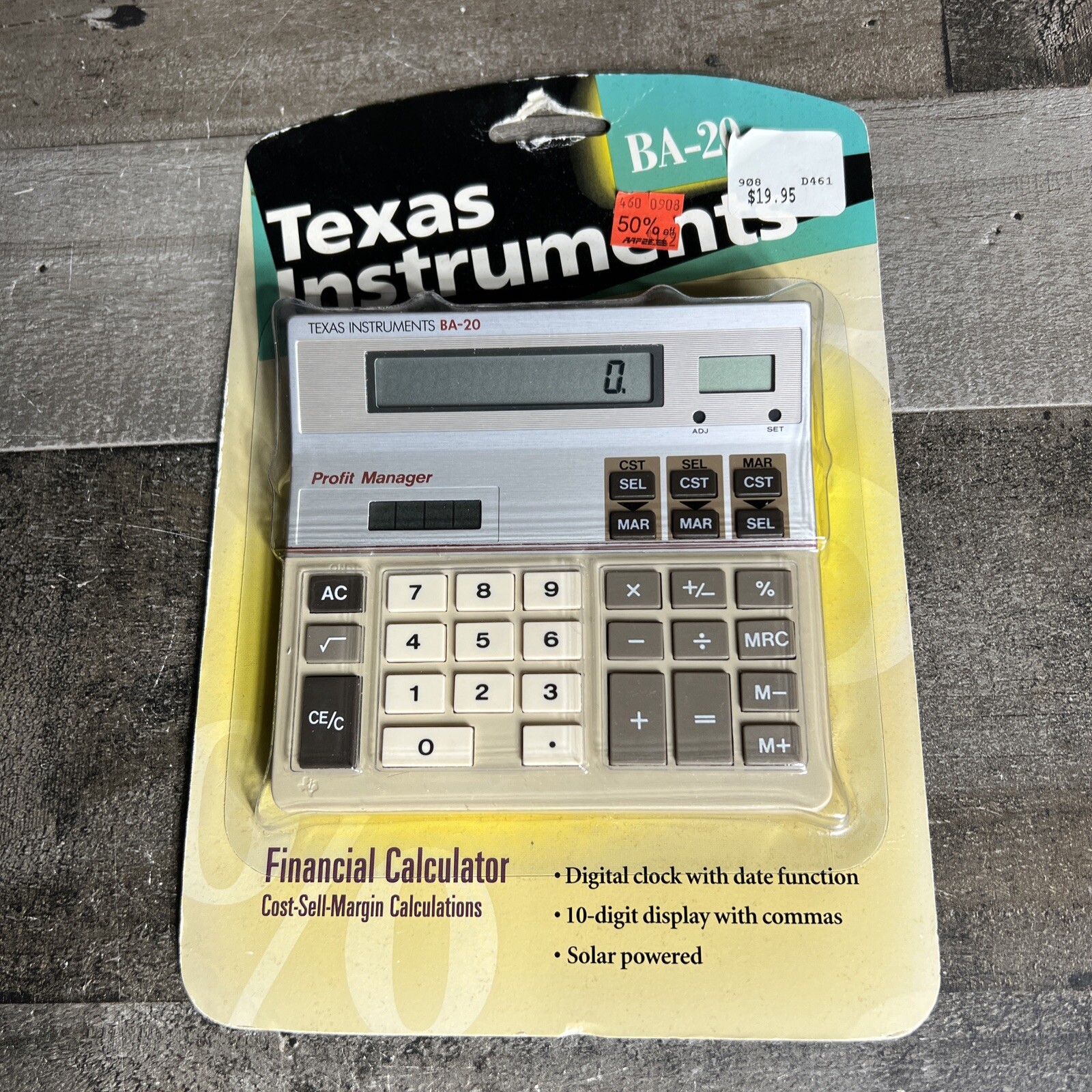 Texas Instruments BA-20 Basic Calculator for sale online | eBay