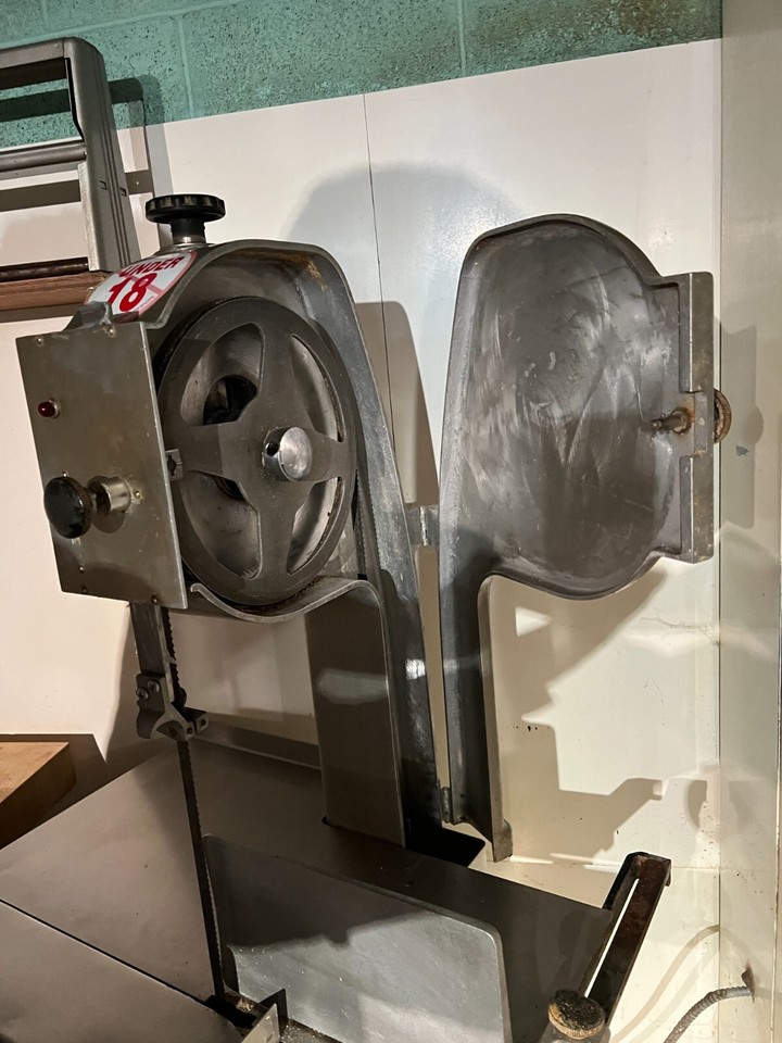 COMMERCIAL BUTCHER SHOP MEAT & BONE BAND SAW Sanitary Compact- 3 Ph 220 ...
