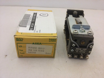 ASEA RRME 1607 AUXILIARY RELAY PLUG IN 110-125V-DC (RK 113 1723) NIB | eBay