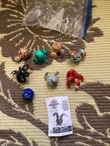 Bakugan Lot of 8 Balls Creatures Spin Master 2009 | eBay