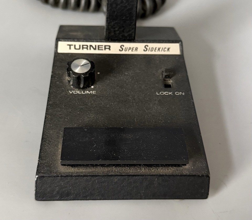 Parts/Repair Only — Untested — Turner Super Sidekick Desk Microphone ...