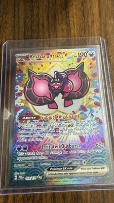 Pecharunt EX Sir 163/131 Prismatic Evolutions Holo Pokemon TCG | eBay