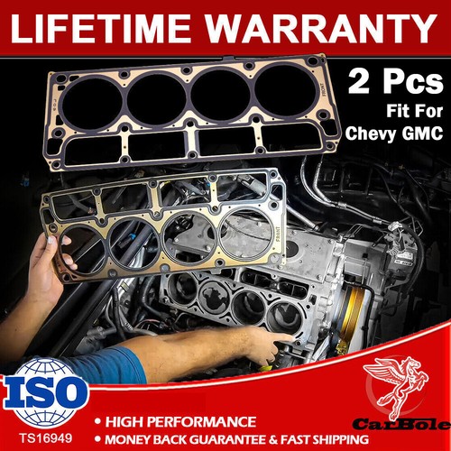 2x Head Gasket Kit 12589226 12498544 For LS V8 Engine GM 2002-2015 4.8 ...
