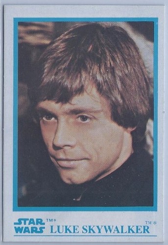 1984 Star Wars Kelloggs Sticker #1 Luke Skywalker | eBay