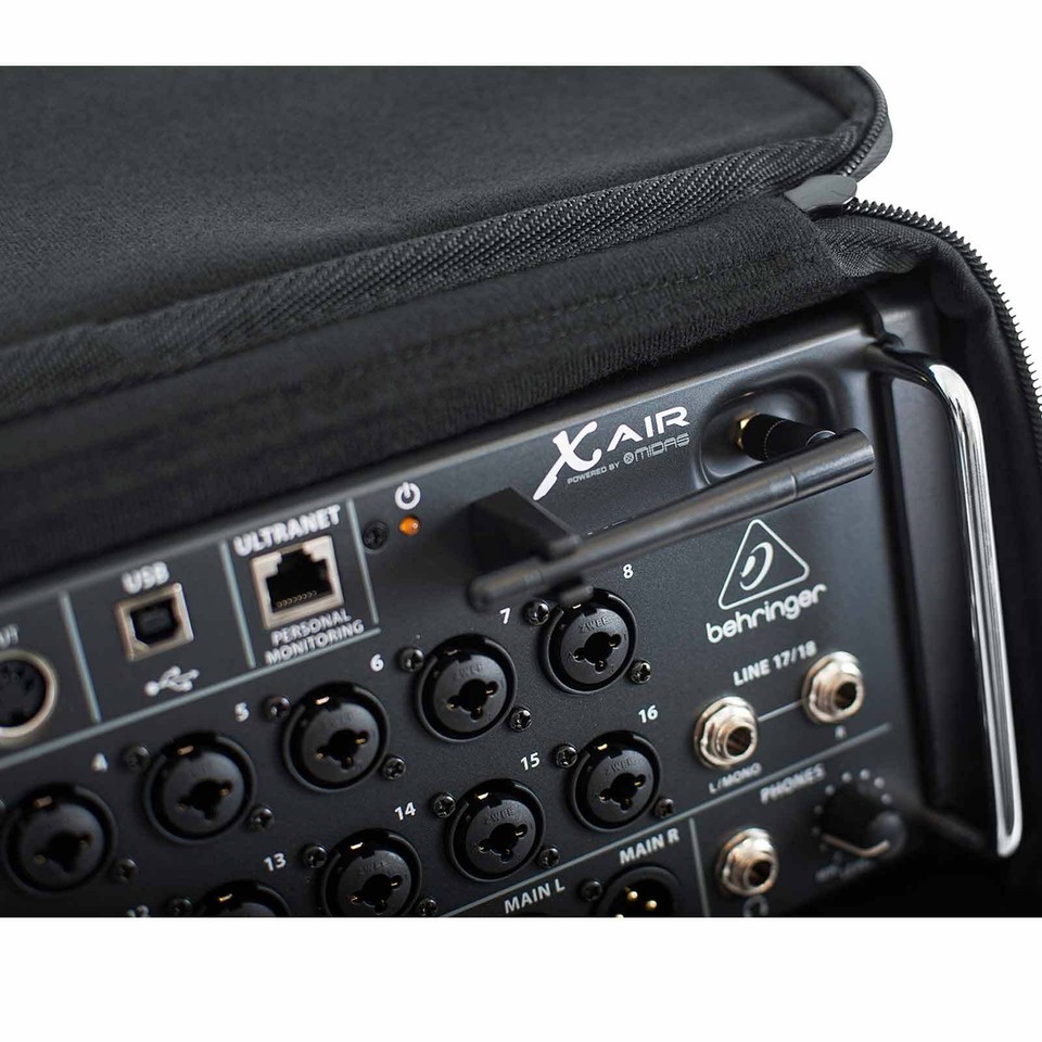 Gator Cases G-MIXERBAG-1306 Padded Carry Bag for Behringer X Air Series ...