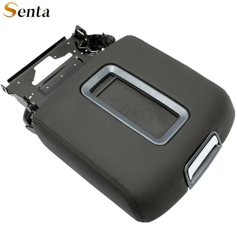 Leather Center Console Armrest Lid For 2014-2019 Chevrolet Silverado ...