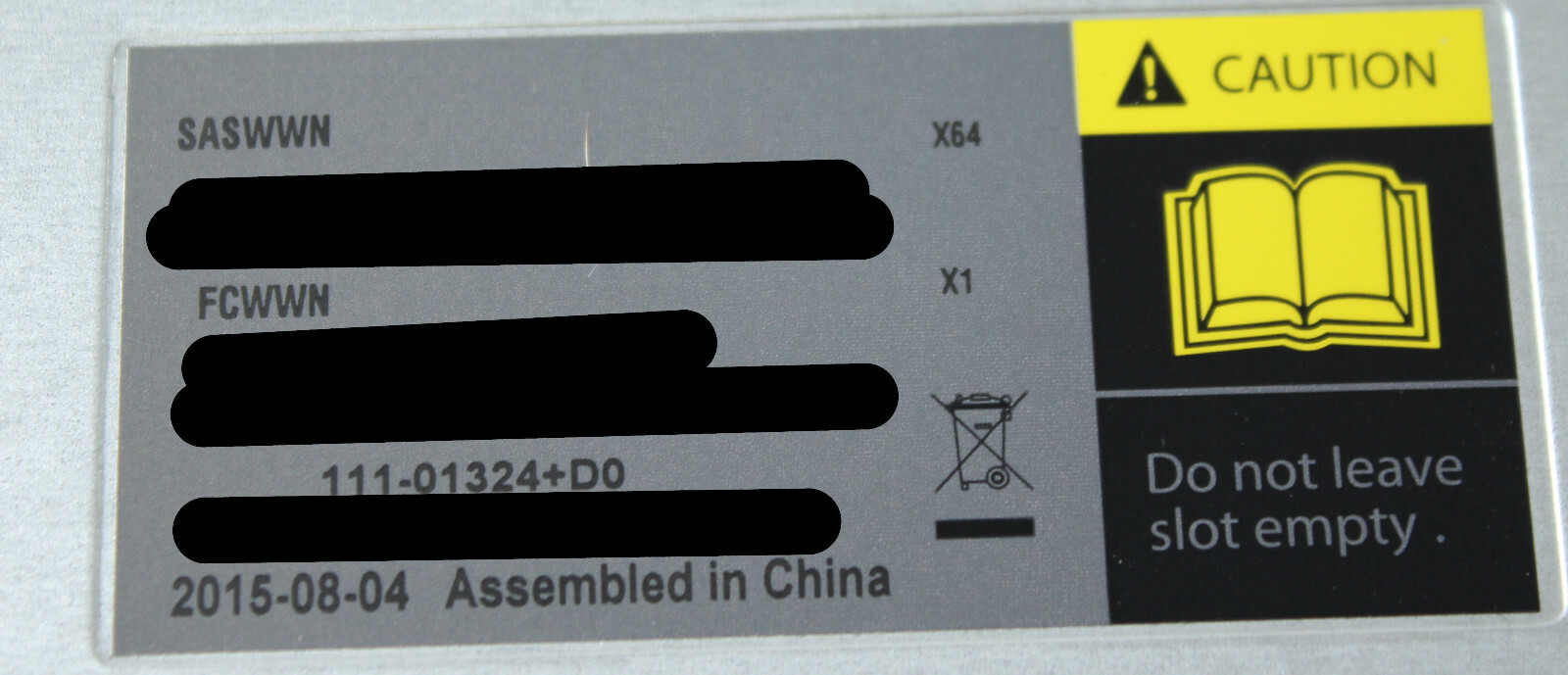 NetApp Fas2552 Motherboard HA Controller Module 111-01324 C1 for sale ...