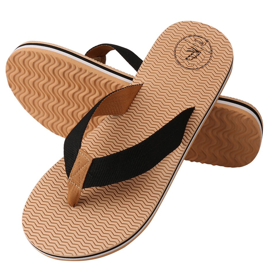 Aerusi Natural Open Toe Flip Flops Summer Beach Swimming Pool T-Strap ...