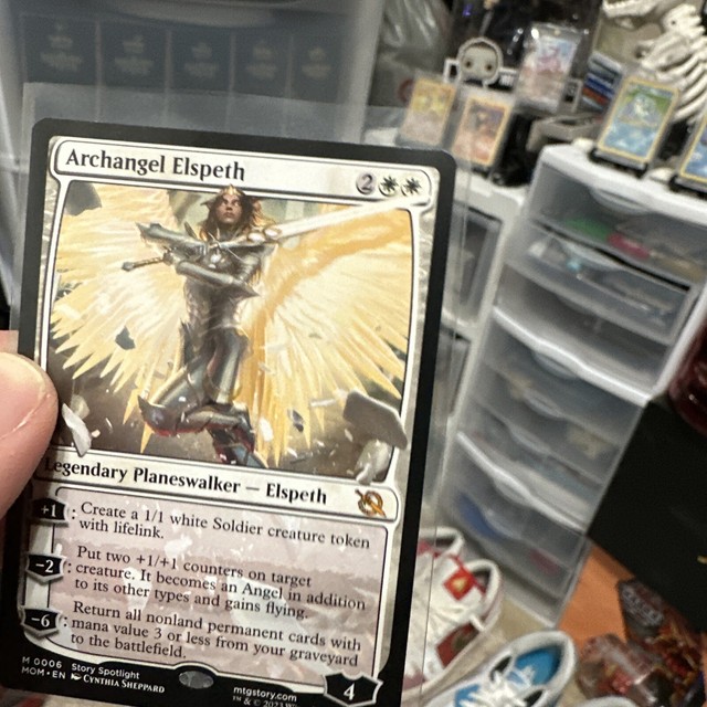 MTG Archangel Elspeth March of the Machine 0006 Regular Mythic for sale ...