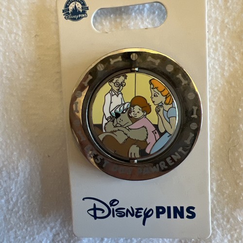Disney Parks Pin OE Best Dog Pawrent Nana Spinner Peter Pan | eBay