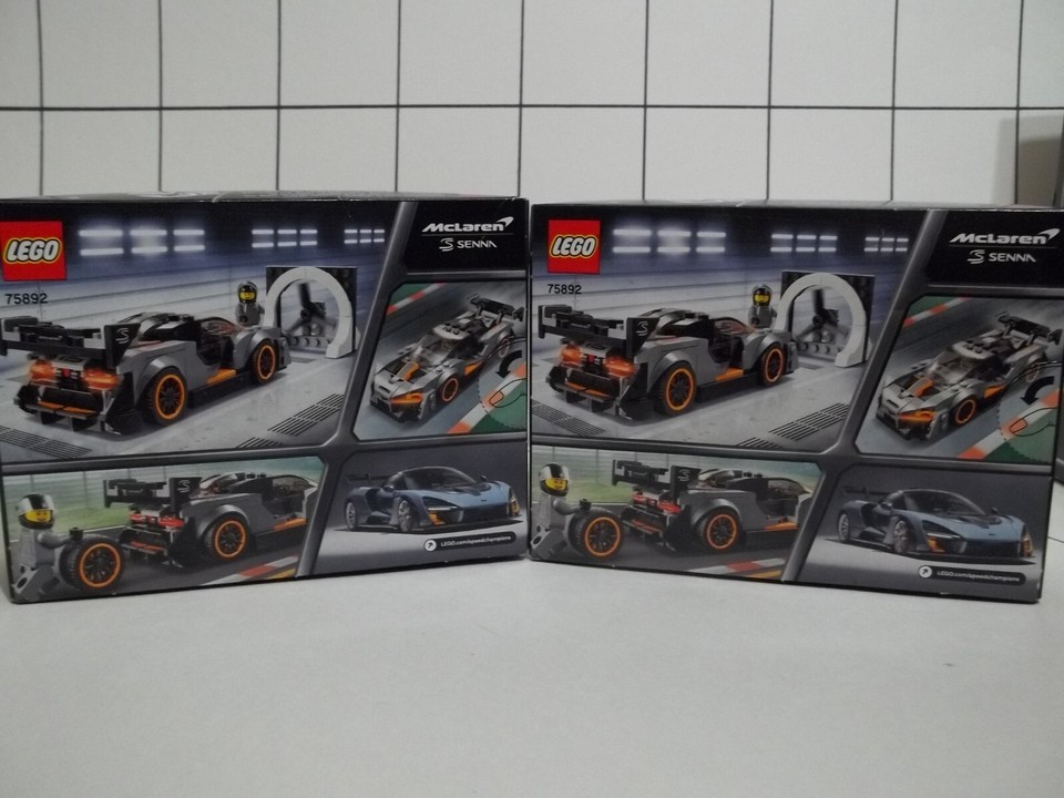 2 Lego 75892 sealed sets Mclaren Senna speed champions very nice | eBay