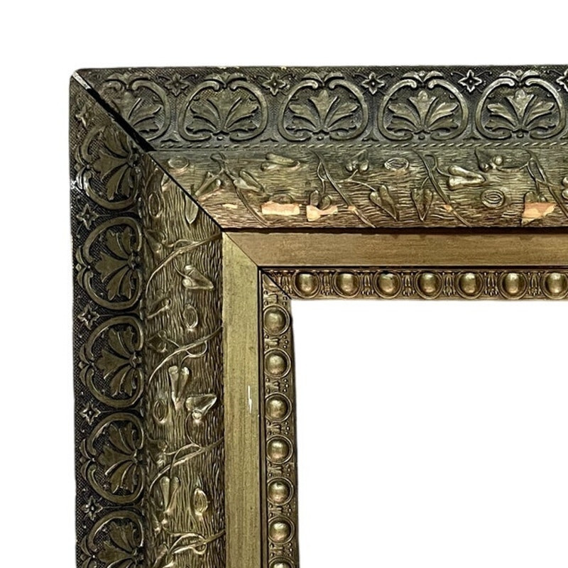 Antique Ornate Gold Wood Picture Frame for 14x17 | eBay