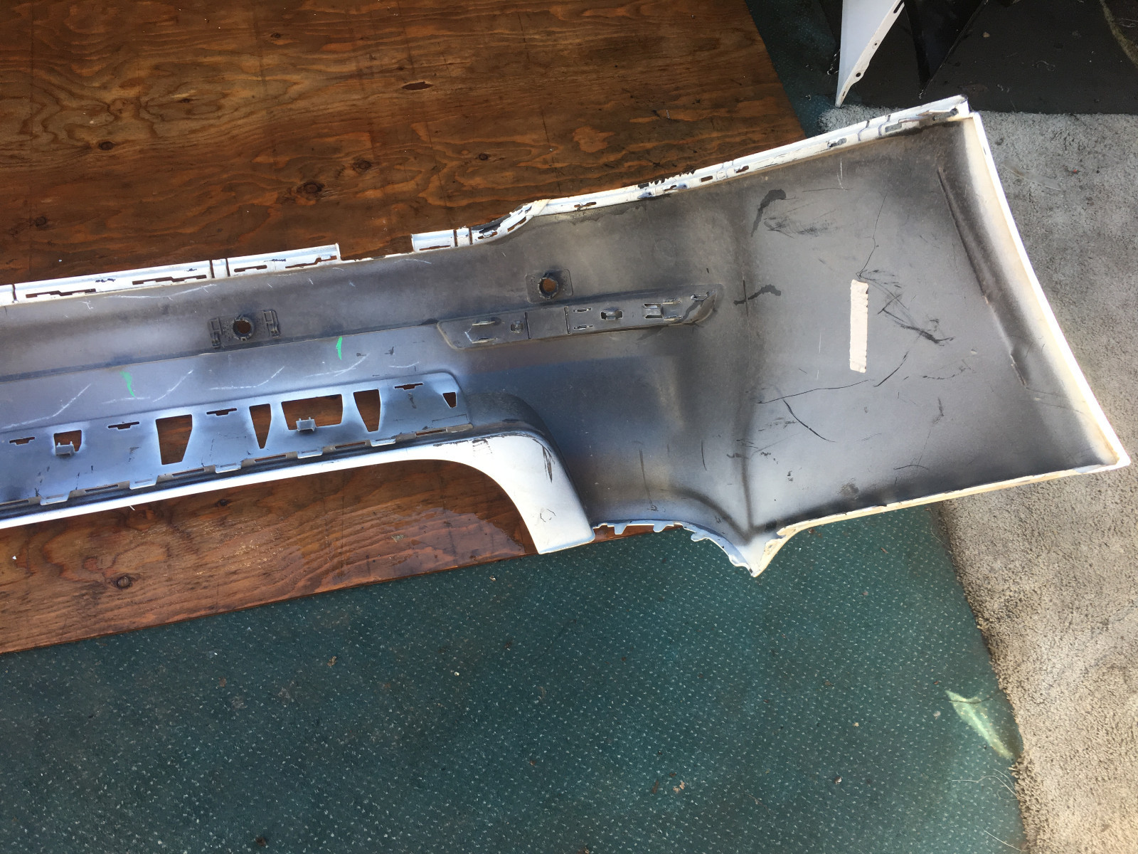 2013 2014 2015 Mercedes GL350 GL450 GL550 W166 rear bumper cover ...