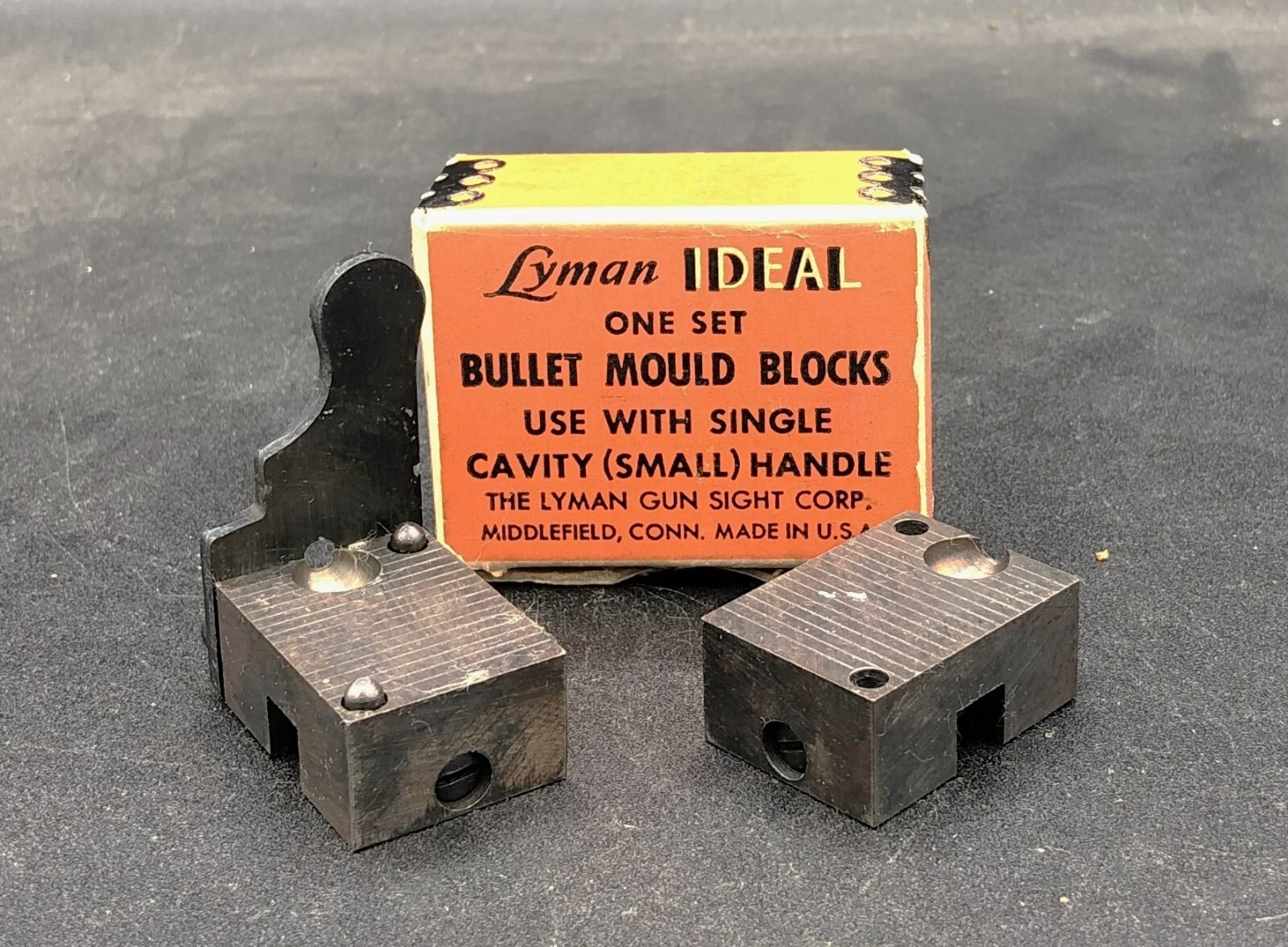 Lyman Ideal Vintage One Set Bullet Mold Blocks 378525 For .378 In ...