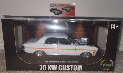 1:24 DDA XW GTHO Falcon Sedan Custom Blown Street Machine White ...