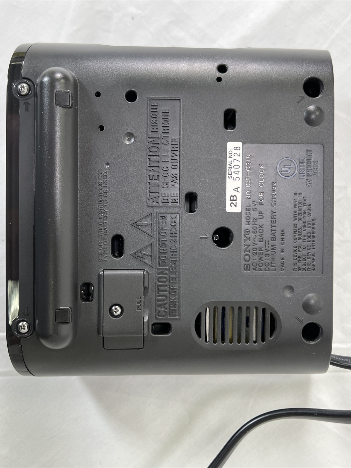 Sony Dream Machine ICF-C218 Digital Clock AM/FM Radio Alarm | eBay