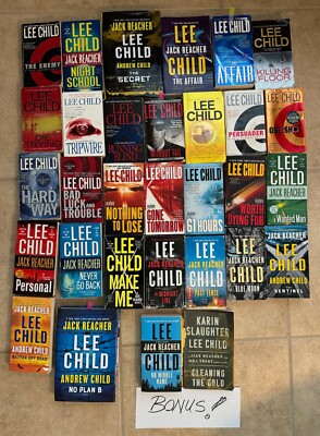 Complete set of 29 Jack Reacher books by Lee Child | eBay