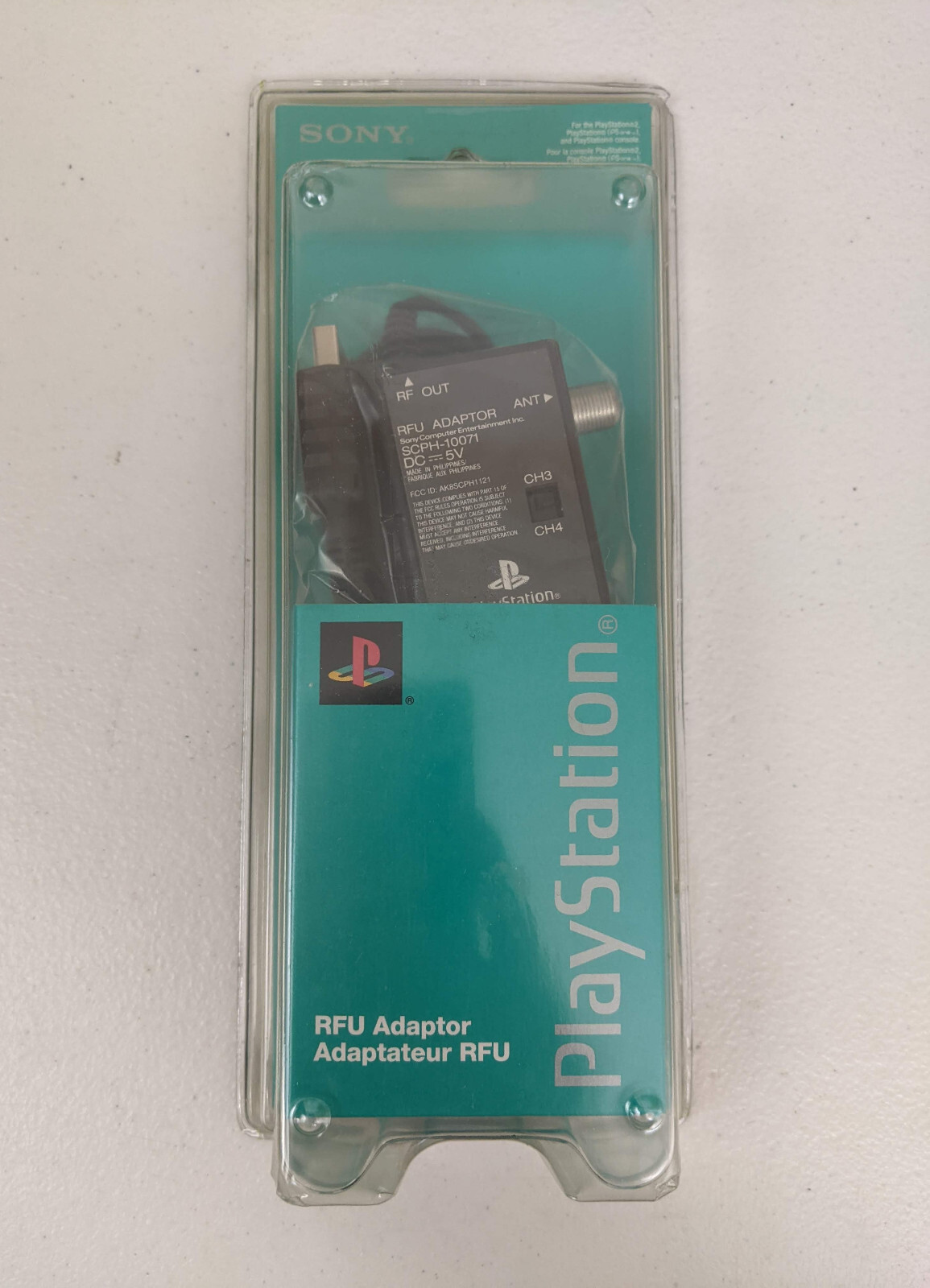 Official Sony PlayStation RFU Adapter (SCPH-10071) OEM for PS1 / PS2 ...
