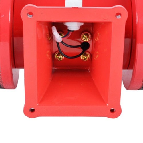 AC230V 1A 160db Motor Driven Air Raid Siren Metal Horn Industry Boat ...