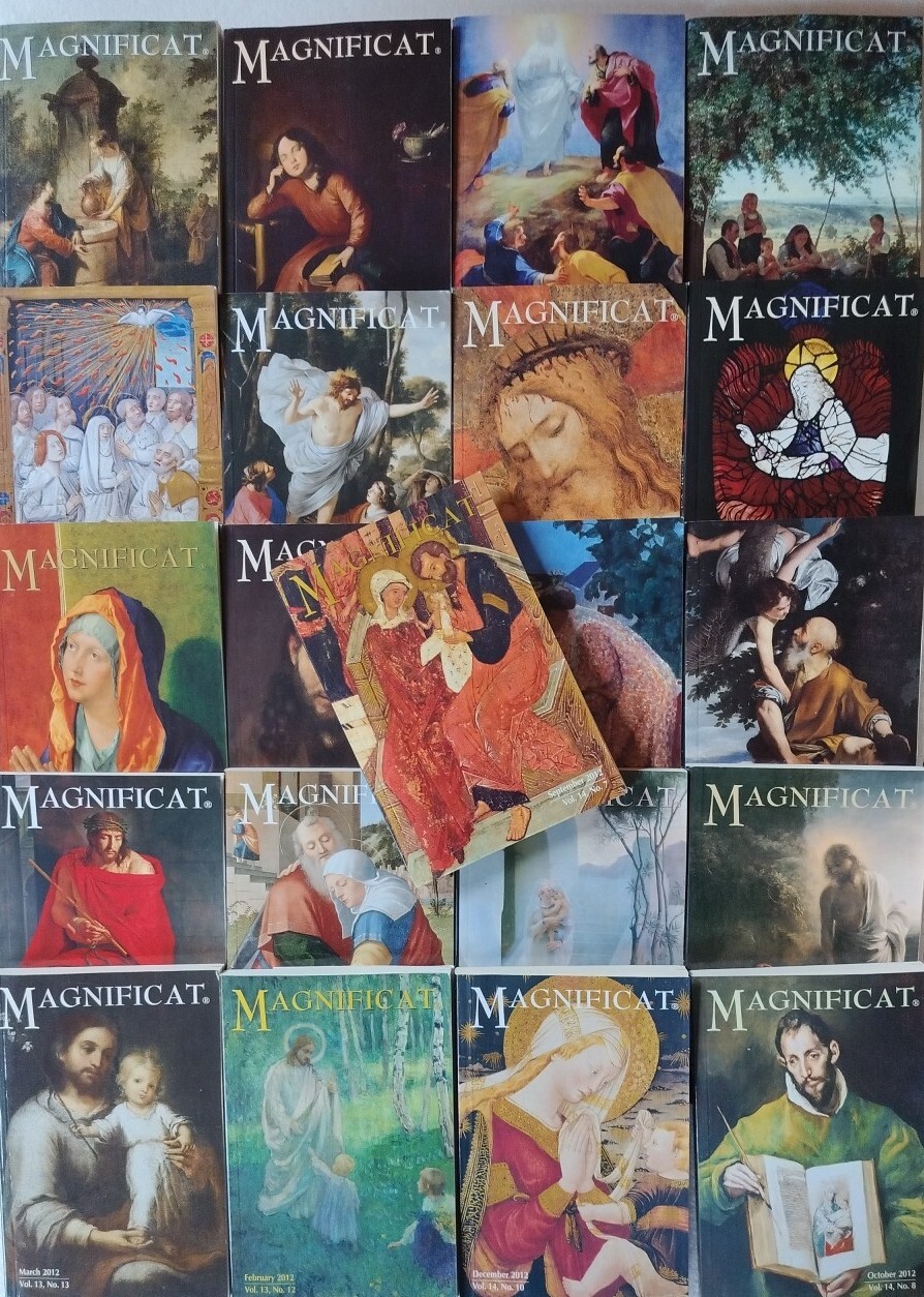 Magnificat Lot Of 21 Catholic Magazines 2012, 2013, 2014 ~ Daily ...