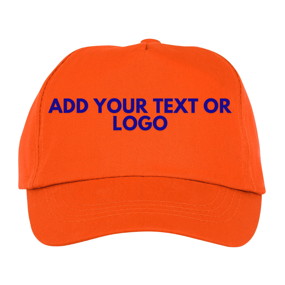Personalised Baseball Cap Custom Text Logo Printed Hat Unisex Mens ...