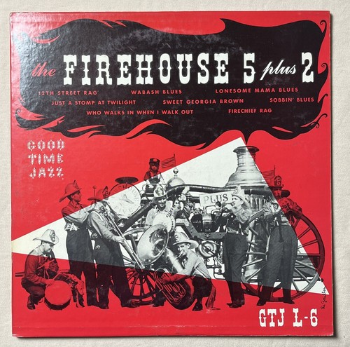 FIREHOUSE FIVE PLUS TWO Volume 3 1952 Vinyl 10" LP Good Time Jazz GTJ L ...
