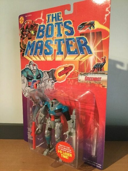 The Bots Master Greenbot Action Figure Toy Biz 1994 Still for sale ...