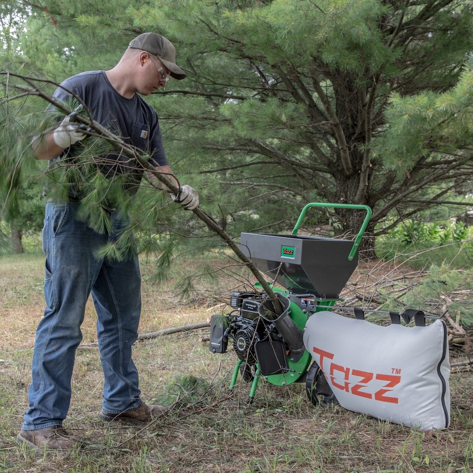 TAZZ Chipper Shredder with 212cc 4-Cycle Viper Engine, 35259 | eBay