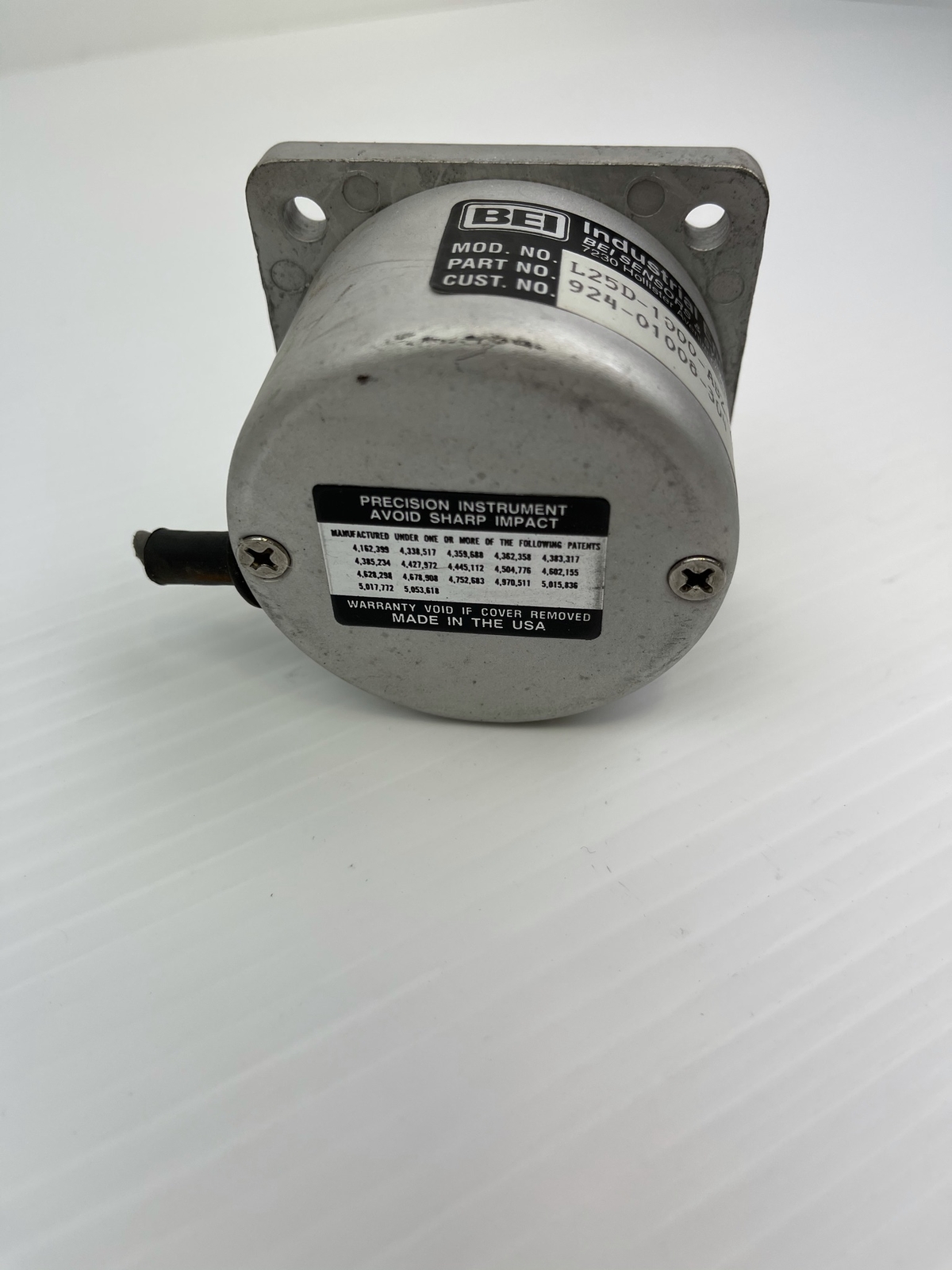 BEI+Industrial+Encoder+Division+Part+NUmber+924-01008-304 for sale ...