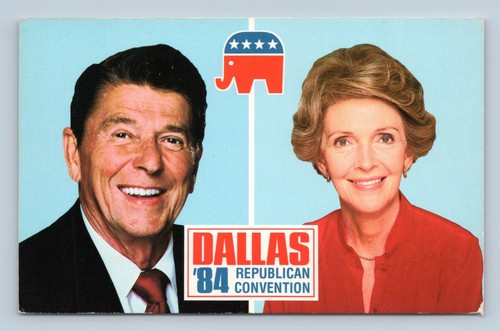 1984 Republican Convention President Ronald Reagan Nancy Dallas TX ...