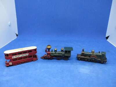 3 old Matchbox diecast Vehicles Duke Connaught & Sante Fe Locomotives ...