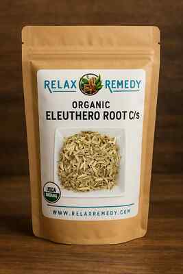 Organic Eleuthero Root C/S Non-GMO Eleutherococcus Senticosus ...