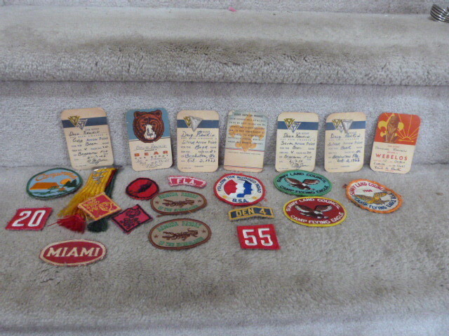 VINTAGE 1960s Florida BSA Patches Lot SUNNY LAND COUNCIL Bradenton ...