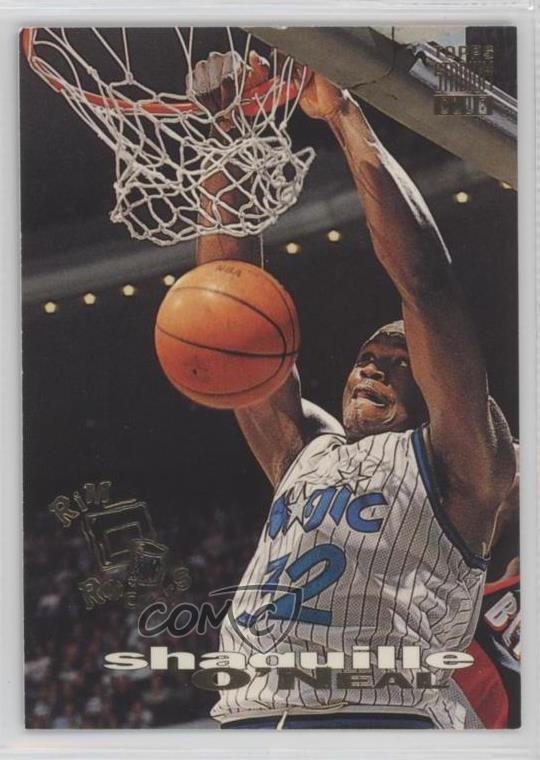 1993-94 Topps Stadium Club Rim Rockers Shaquille O'Neal #1 HOF | eBay