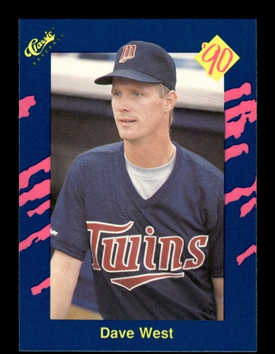 1990 Classic Blue Dave West #68 | eBay