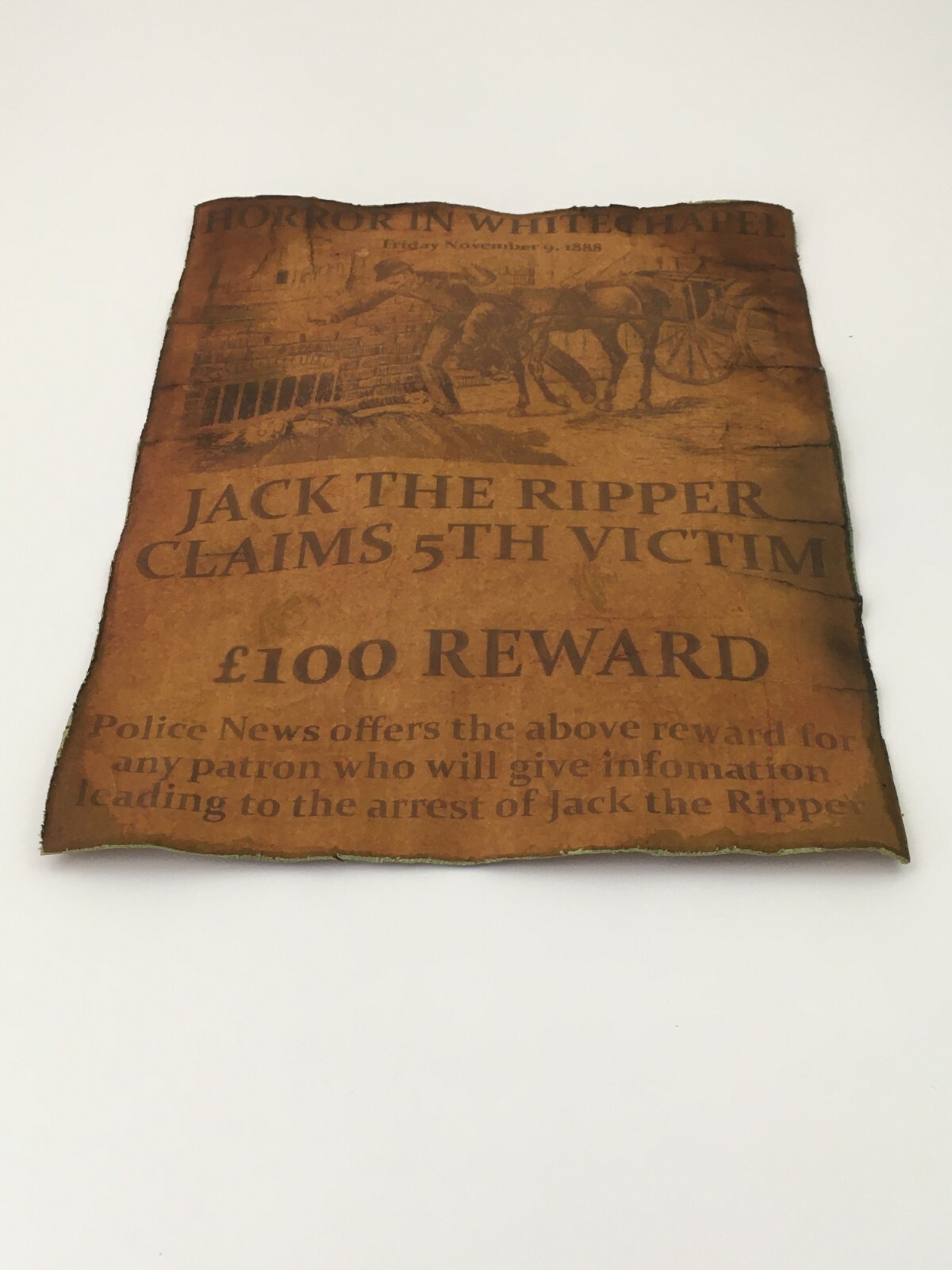Jack the Ripper Wanted Poster Great Halloween Decor Wall Art | eBay