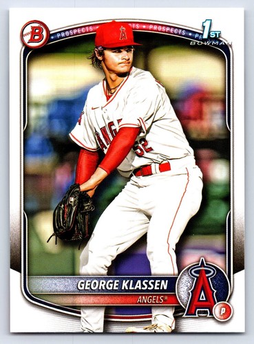 George Klassen 2025 Bowman #BP-63 Los Angeles Angels Baseball Card | eBay
