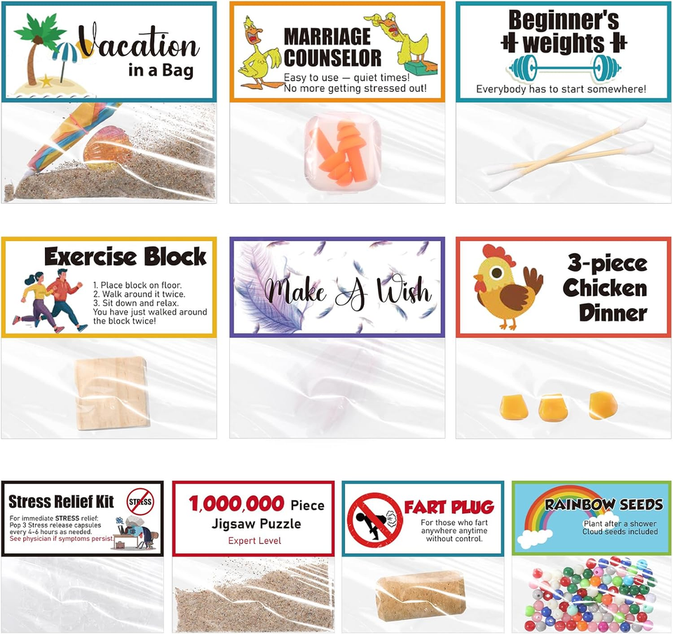 30 Sets Christmas Pranks Gifts Kit for Adults Funny Gag Ultimate ...