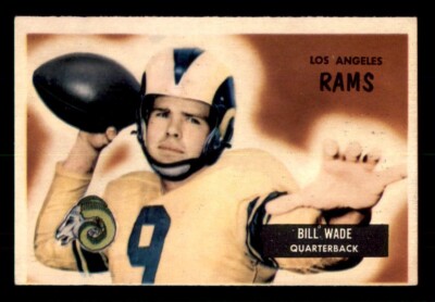1955 Bowman Football #78 Bill Wade EX *e2 | eBay