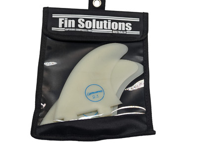 surfboard fins FIN SOLUTIONS 2.1 Medium size fits FCS NATURAL 3 fin ...