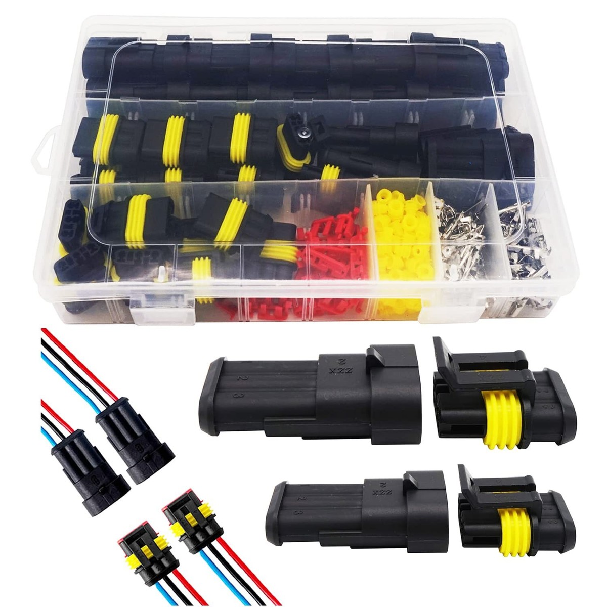 Multi Pin Electrical Quick Connectors Amazon.com: Twippo 372Pcs