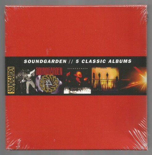 SOUNDGARDEN - 5 Classic Albums [5CD BOXSET] RARE CDs Mini Vinyl REPLICA ...