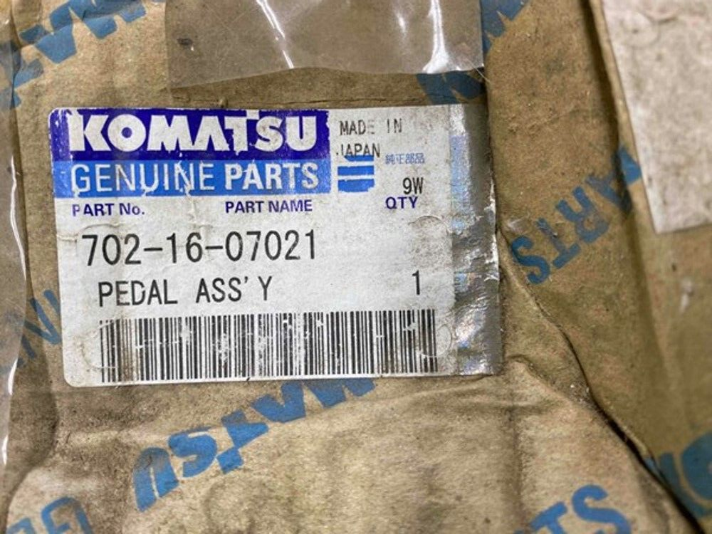 702-16-07021 Pedal Assy Komatsu New 7021607021 | eBay