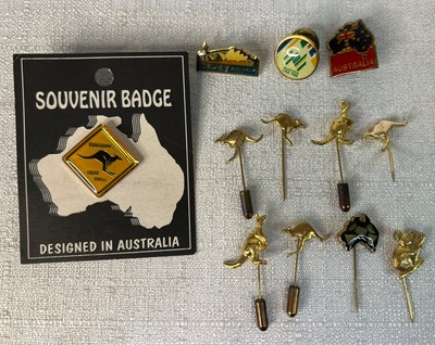Vintage Australia Lapel Pin / Stick Pin Collection | eBay