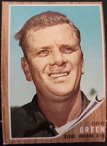 1962 Topps Baseball, Gene Green #78 Cleveland Indians, VG Condition | eBay