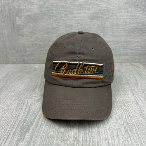 Pendleton Hat Cap Strap Back Canvas Embroidered Logo Tipi Outdoors | eBay