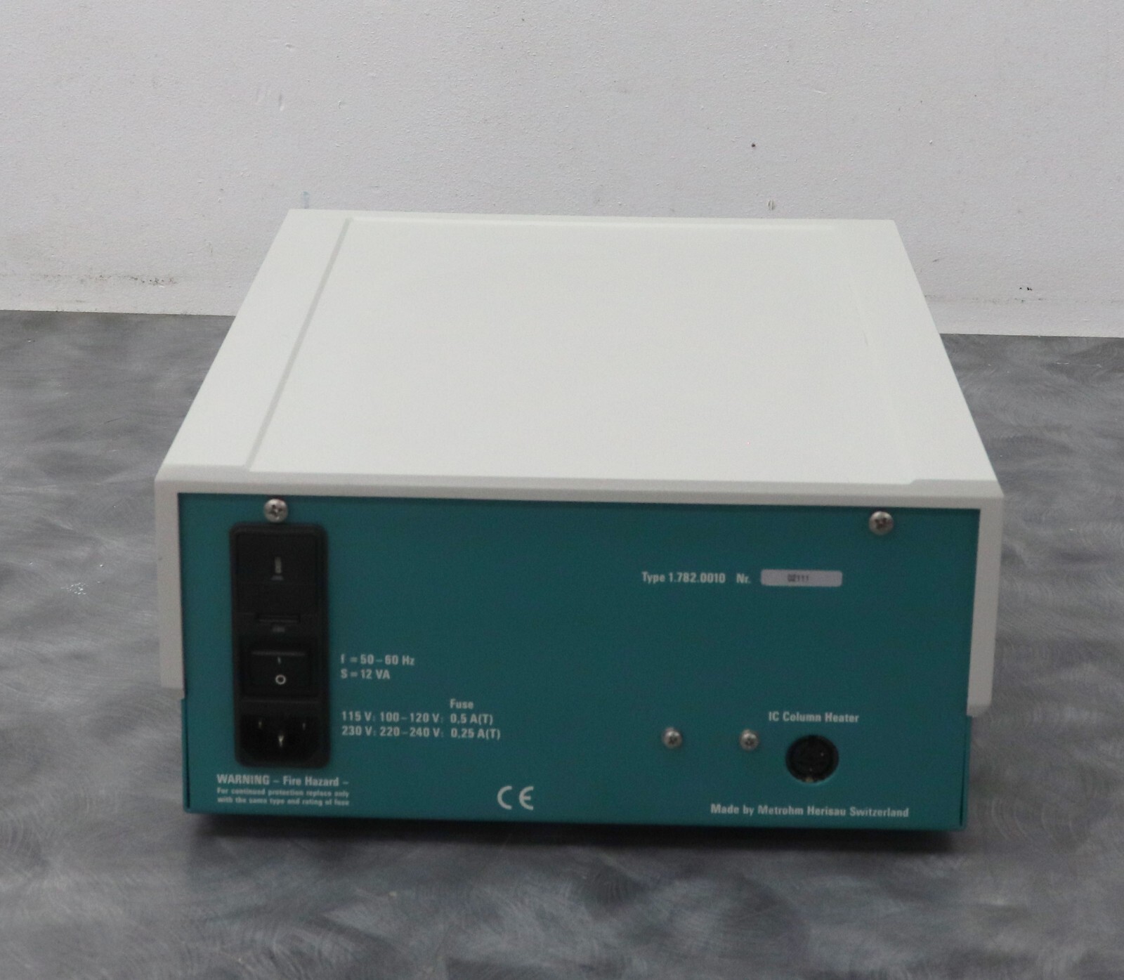 Metrohm 782 Modular IC Column Thermostat | eBay