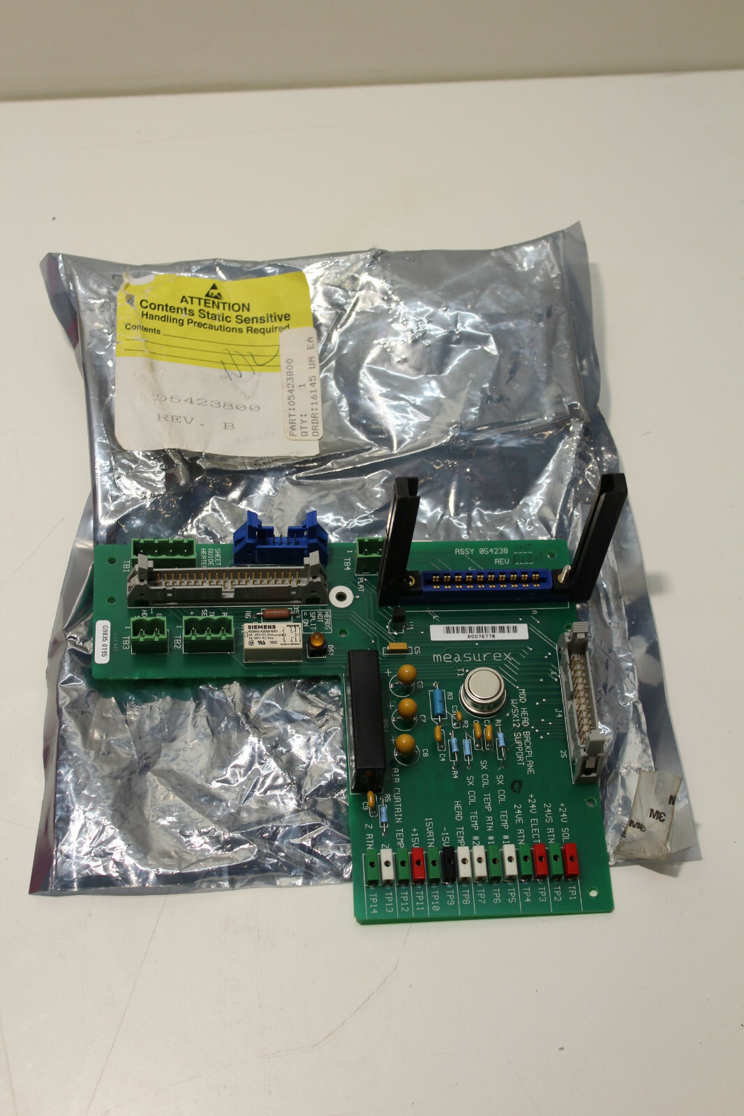 Honeywell Measurex 05423800 Mod Head Backplane NEW | eBay